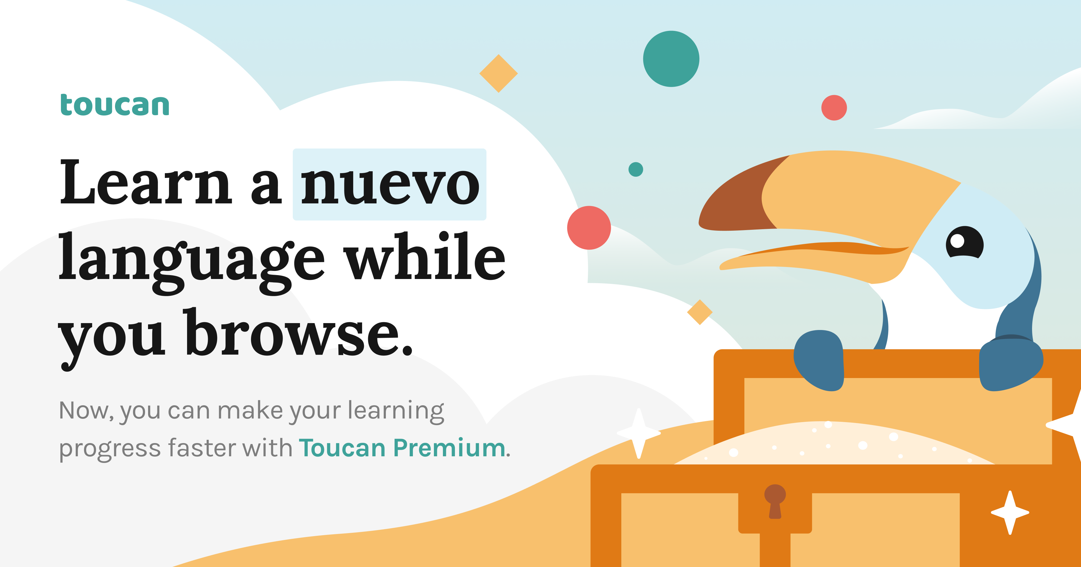 Sign up for Toucan Premium today